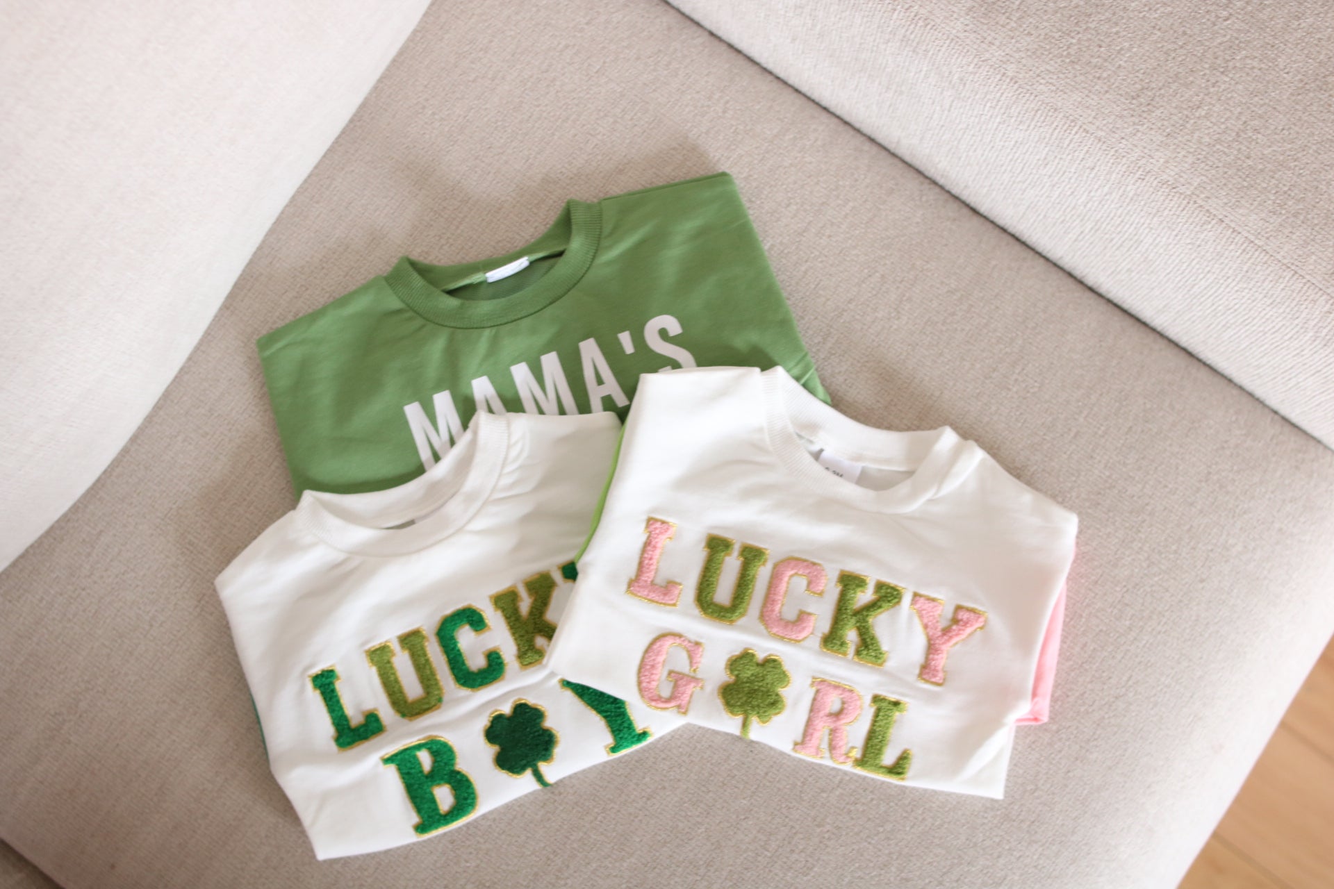 Lucky Boy Appliqué Sweatshirt – Bodoke Kids Boutique