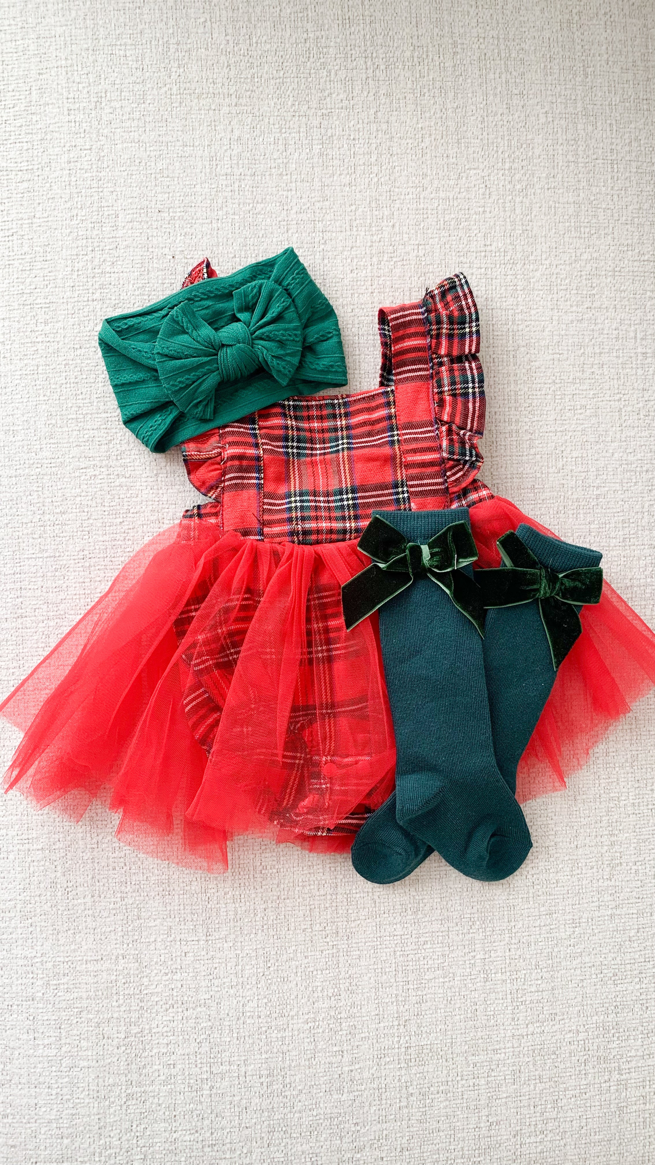 Holiday Tutu Plaid Romper – Bodoke Kids Boutique
