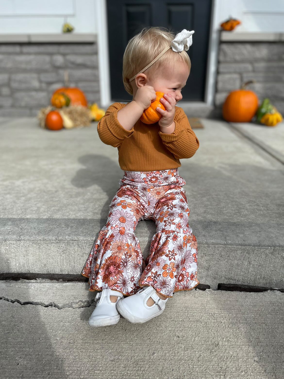 Autumn Floral Bellbottoms Set – Bodoke Kids Boutique